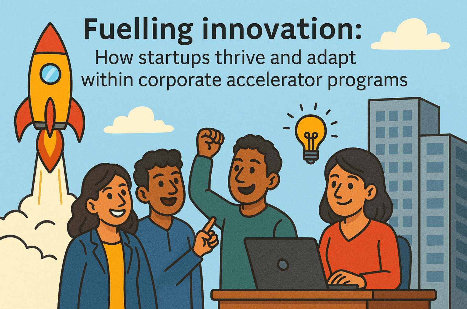 FUELLING INNOVATION: HOW STARTUPS THRIVE AND ADAPT WITHIN CORPORATE ACCELERATOR PROGRAMS - AIC-IIITH